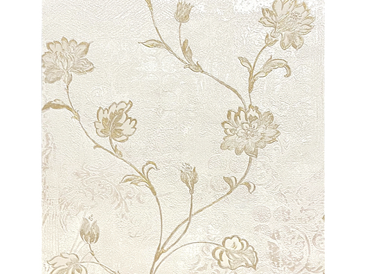 Luxurious Textured Floral, Italian Vinyl – Wallpaper John's