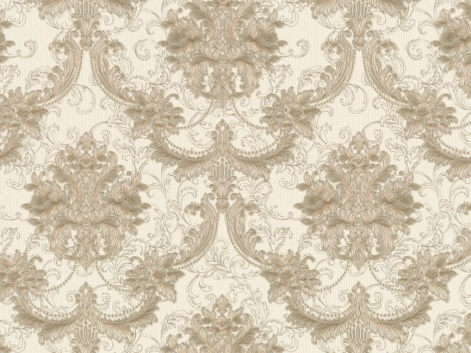 Traditional Floral Damask Pattern (Double Width Roll) – Wallpaper John's